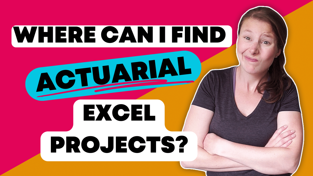 Where to Find Actuarial Excel Projects - Etched Actuarial